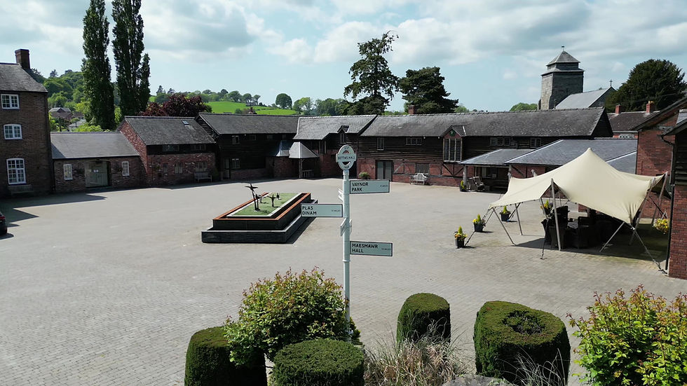 Self-Catered Lodges and Wedding Venue at Bettws Hall Accommodation, Mid ...