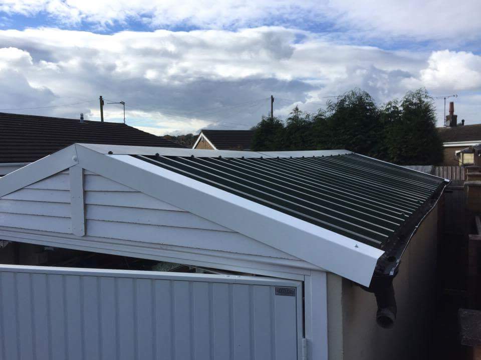 AGS Roofing. Asbestos garage roof removal & replacement