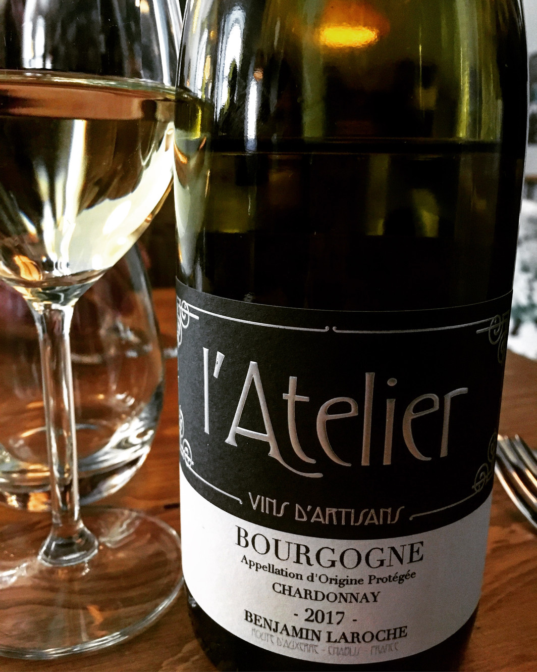 L'Atelier “Bourgogne“ Benjamin Laroche 2017