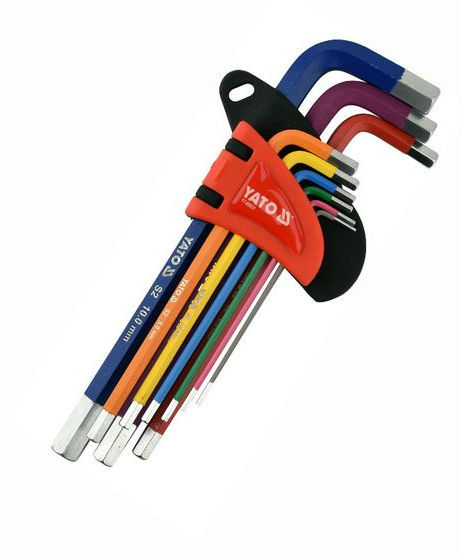 YATO HEX KEY 9PCS LONG SET 1.5-10MM | The ToolPit