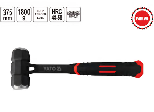 YATO MONOBLOCK SLEDGE HAMMER 1800G/4LB | The ToolPit