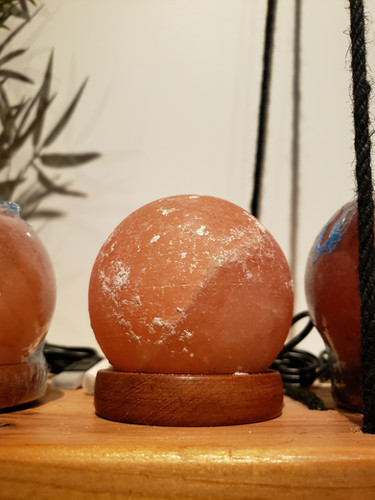 Mini USB Salt Sphere Lamp | The Salt Escape