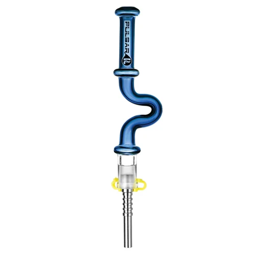 Pulsar U-Bend Neck Nectar Collector Assorted Colors | THC Vape and Smoke
