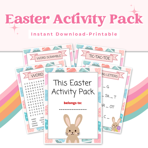 Easter Activity Pack | Guided By Giggles