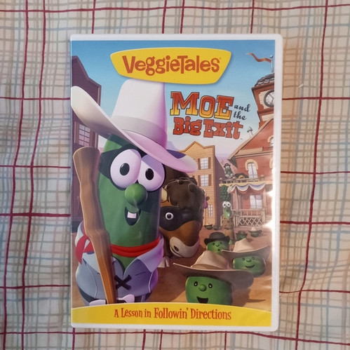 VeggieTales, dvd, Moe and the Big Exit, a lesson in following ...