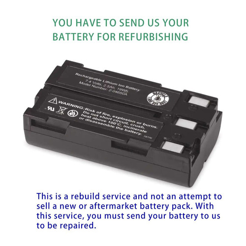 Rebuild service for Snap-On Vantage Ultra 2-04650A Battery Rebuild ...