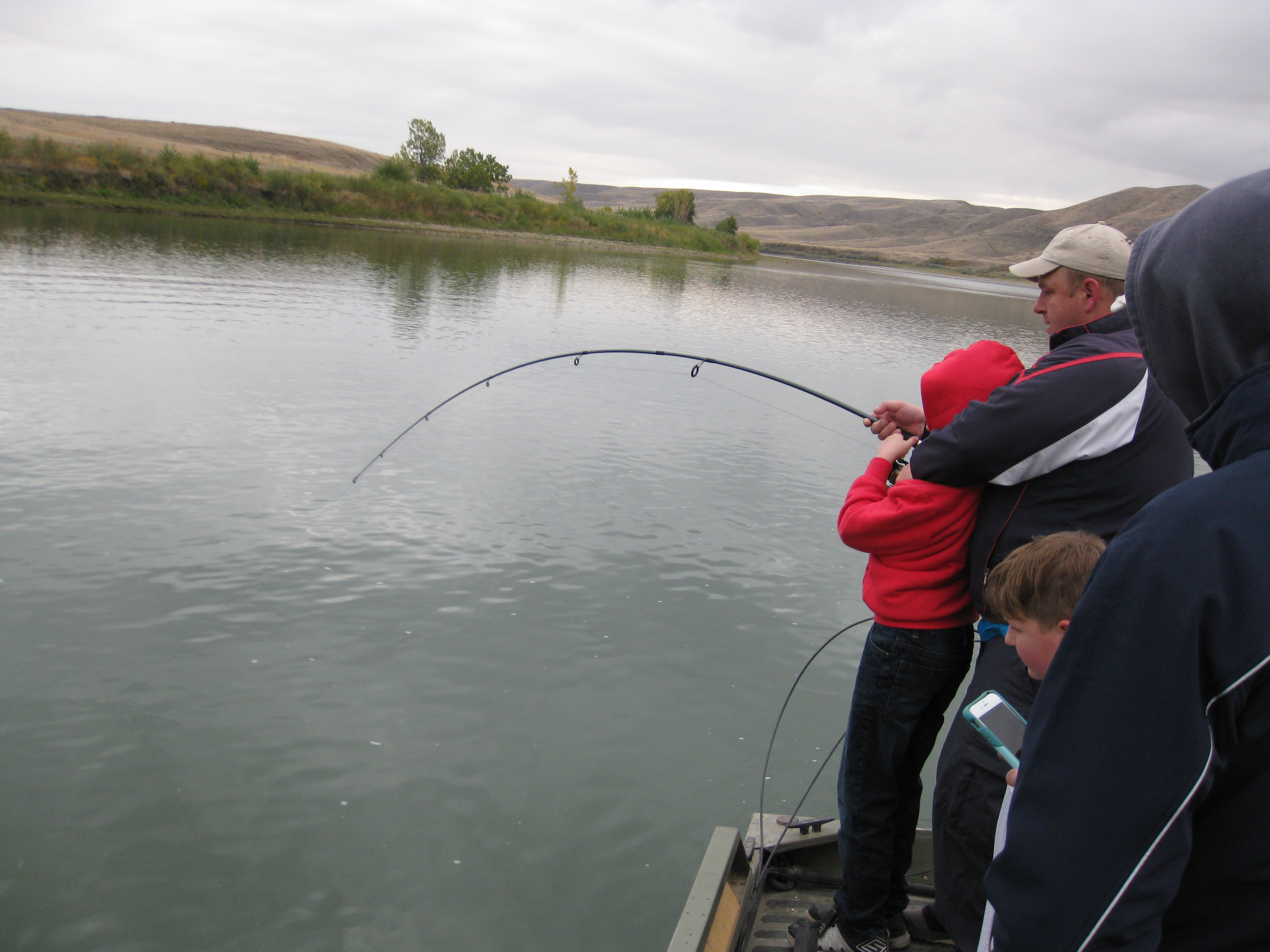 Guided Alberta sturgeon fishing trips and adventures.