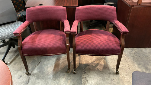 Miller desk banker chairs | dfsiofficefurniture