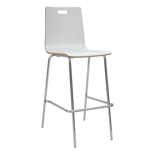 Bleecker street collection high back wood stools | dfsiofficefurniture