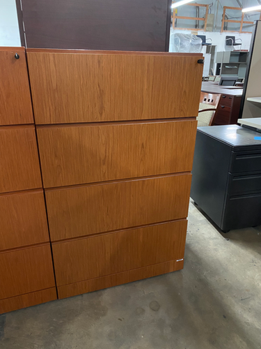 Knoll 4 drawer lateral file cabinets | dfsiofficefurniture