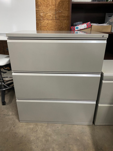 Herman miller 3 drawer lateral file cabinet | dfsiofficefurniture