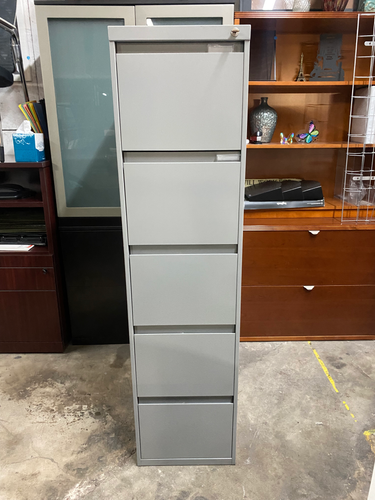 Steelcase 5 drawer vertical file cabinet | dfsiofficefurniture