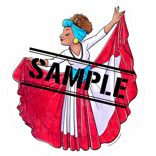 Stickers (Vinyl) de Bomba | Puerto Rico es Bomba