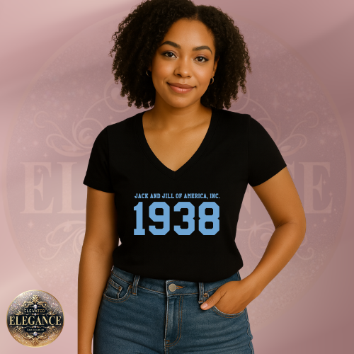 JJOA Women's Jack and Jill 1938 T-Shirt | Elevated Elegance Curated Luxury