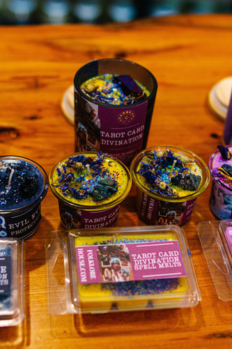 Tarot Card Divination Spell Candle | Folklore