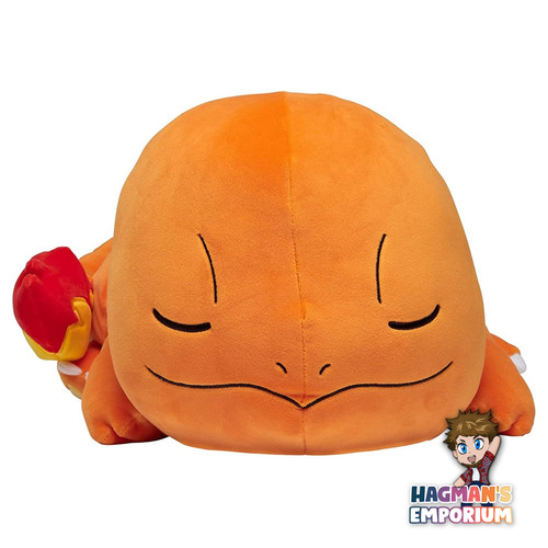 Sleeping Charmander - Large 18" Plush | Hagmans Emporium