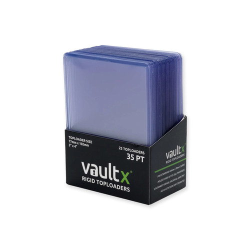 Vault X: Rigid Toploaders - Pack of 25 | Hagmans Emporium