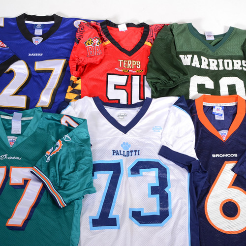 10 x American Football Jerseys | The Rag Depot