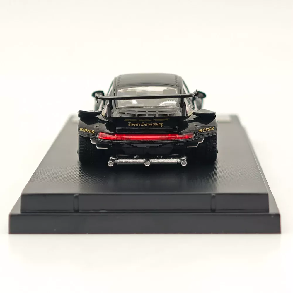 PORSCHE RWB 993 CHARLENE BLACK LOW TAIL 1/64 SCALE DIECAST CAR BY ...