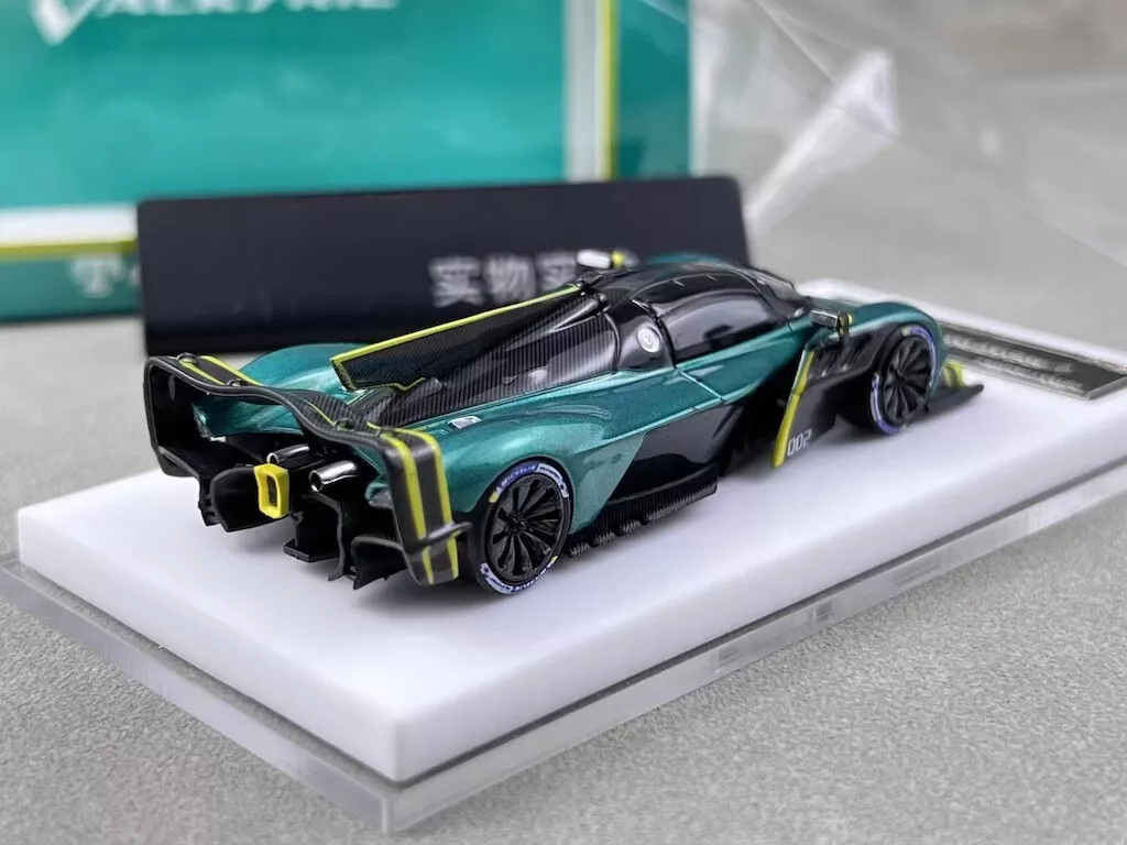 ASTON MARTIN VALKYRIE AMR PRO GREEN 1/64 DIECAST CAR MODEL BY TOP ...