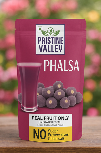 Phalsa Real Fruit Only Freeze Dried Juice Powder | Pristinevalley