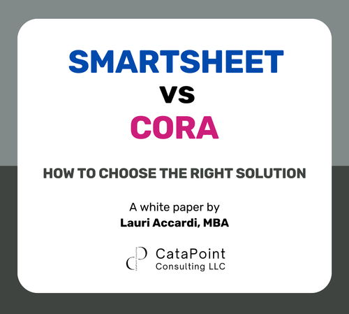 Smartsheet vs. Cora: Choosing the Right PPM Solution | CataPoint Consulting