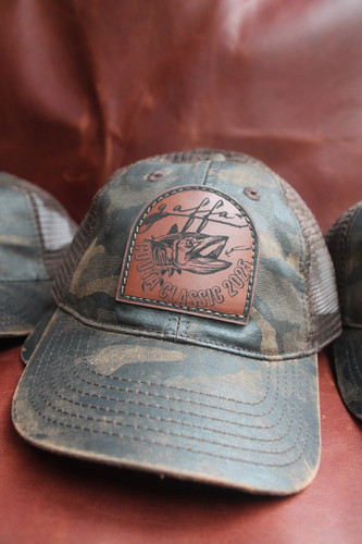 Custom Leather Patch Caps | LAV Custom Leather D