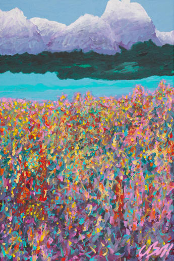Meet Caroline Boff - Abstract artist from the heart.