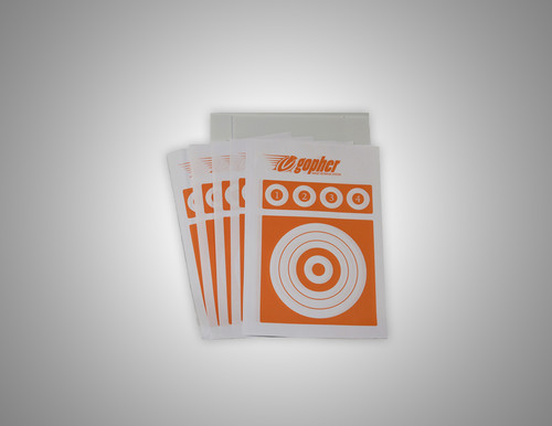 Target Pack (2 Backer Boards & 12 Targets) | gopher
