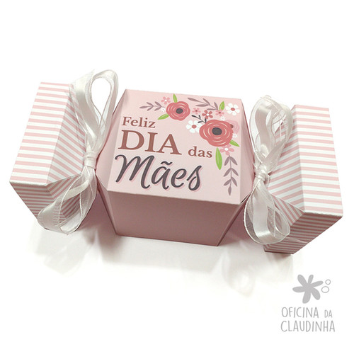 Caixa Mães Bombom - Rosa