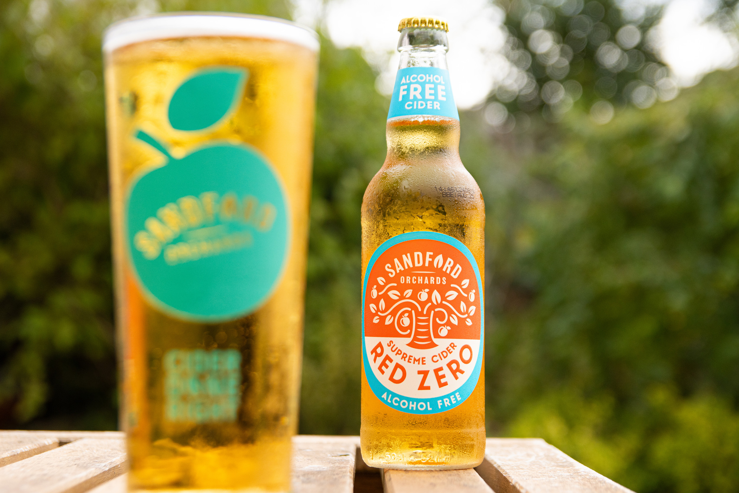 Sandford Orchards Launches No Alcohol Cider, Red Zero