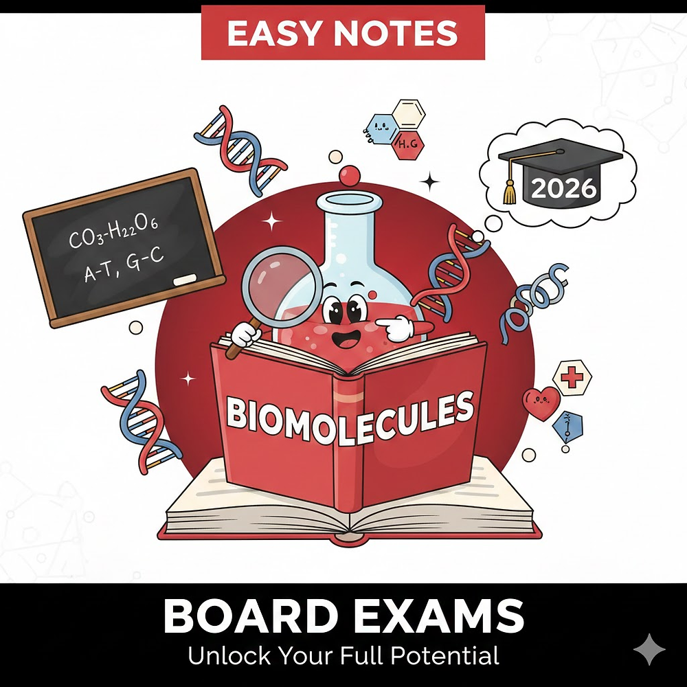 Biomolecules Chapter Explained for Board Exams: Complete Study Notes 2026