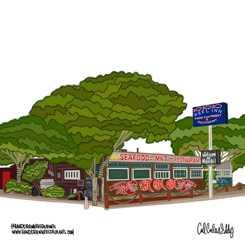 The Reel Inn | HandDrawnRestaurants