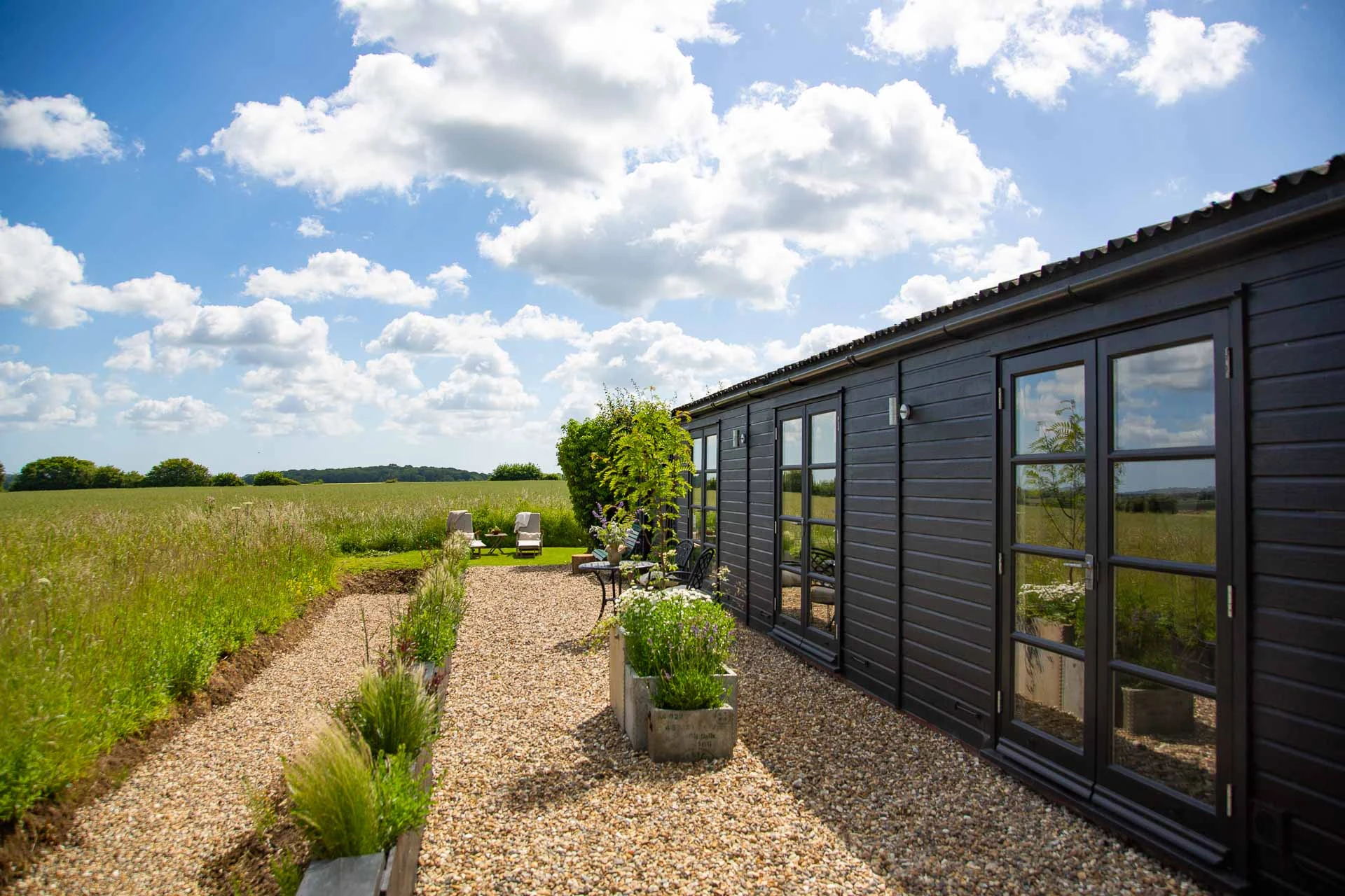 Glamping in Norfolk at Wardley Hill Campsite