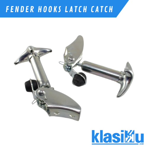 Toyota Land Cruiser FJ40 BJ40 OEM Hood To Fender Hooks Latch Set | Klasikku