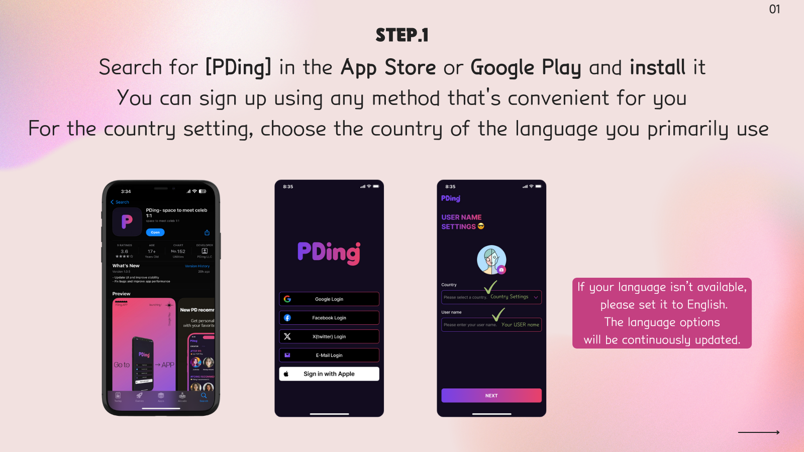 How to sign up as a PDing APP Creator (PD)