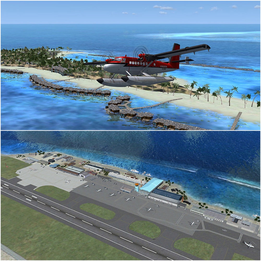 Microsoft releases Flight Simulator 2020 and you can fly in the Maldives.
