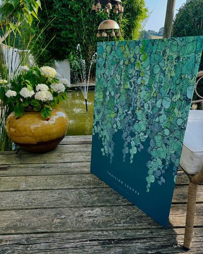 Buy TRAILING LEAVES OUTDOOR ART PRINT A1 SIZE | Prints & Interiors by ...