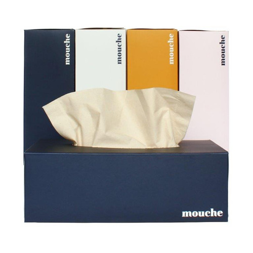 Mouche Facial Tissue - 4 Packs | RHSM Canada