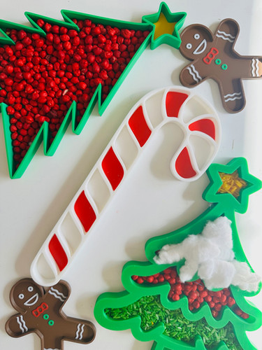 Candy Cane Tray | Little Thinker Lab