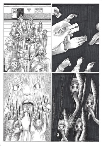 J Webster Sharp - Vacuum Decay #5 Train Pg.6 | Athenaeum Comic Art