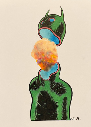 Matt Allison - Mask 2 | Athenaeum Comic Art