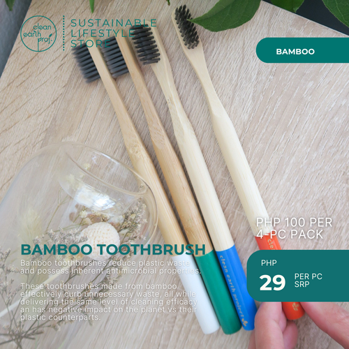 Bamboo Toothbrush Four Seasons | Clean Earth Project