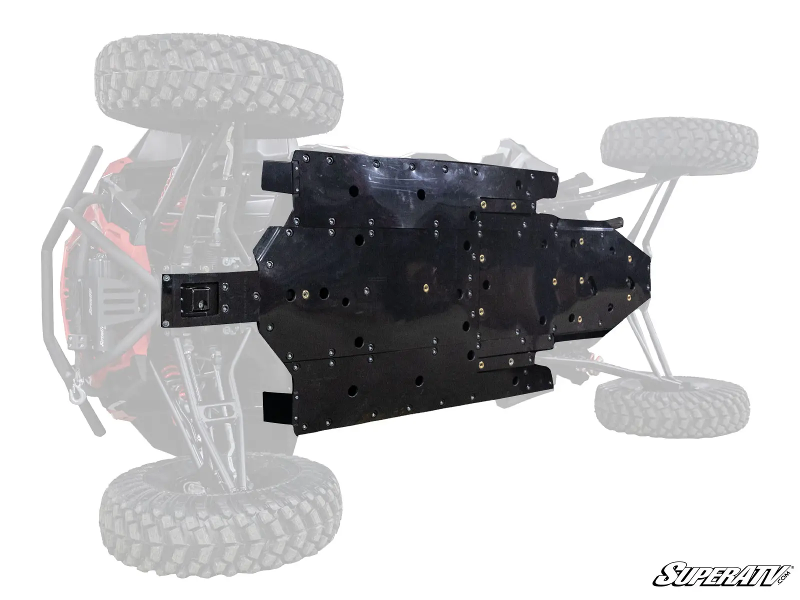 POLARIS RZR XP 4 TURBO S FULL SKID PLATE | Midwest Custom Power