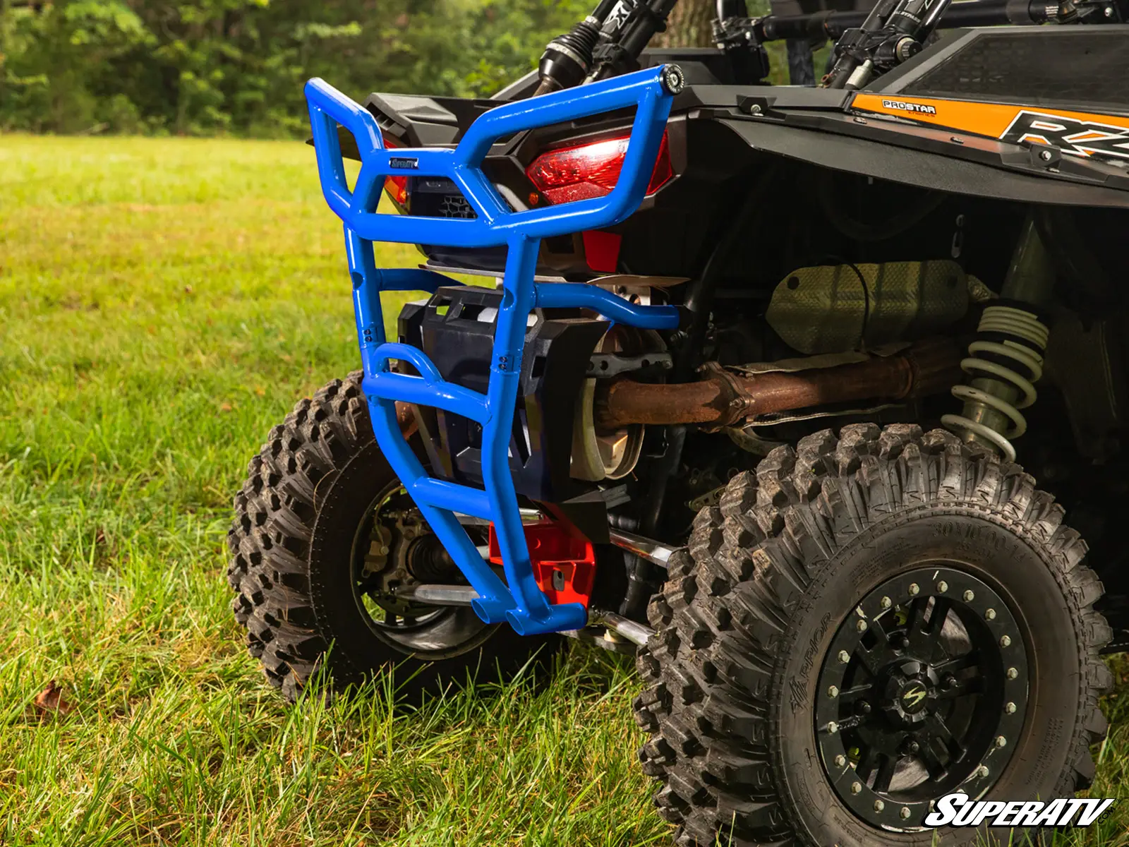 POLARIS RZR XP 1000 REAR BUMPER WITH RECEIVER HITCH | Midwest Custom Power