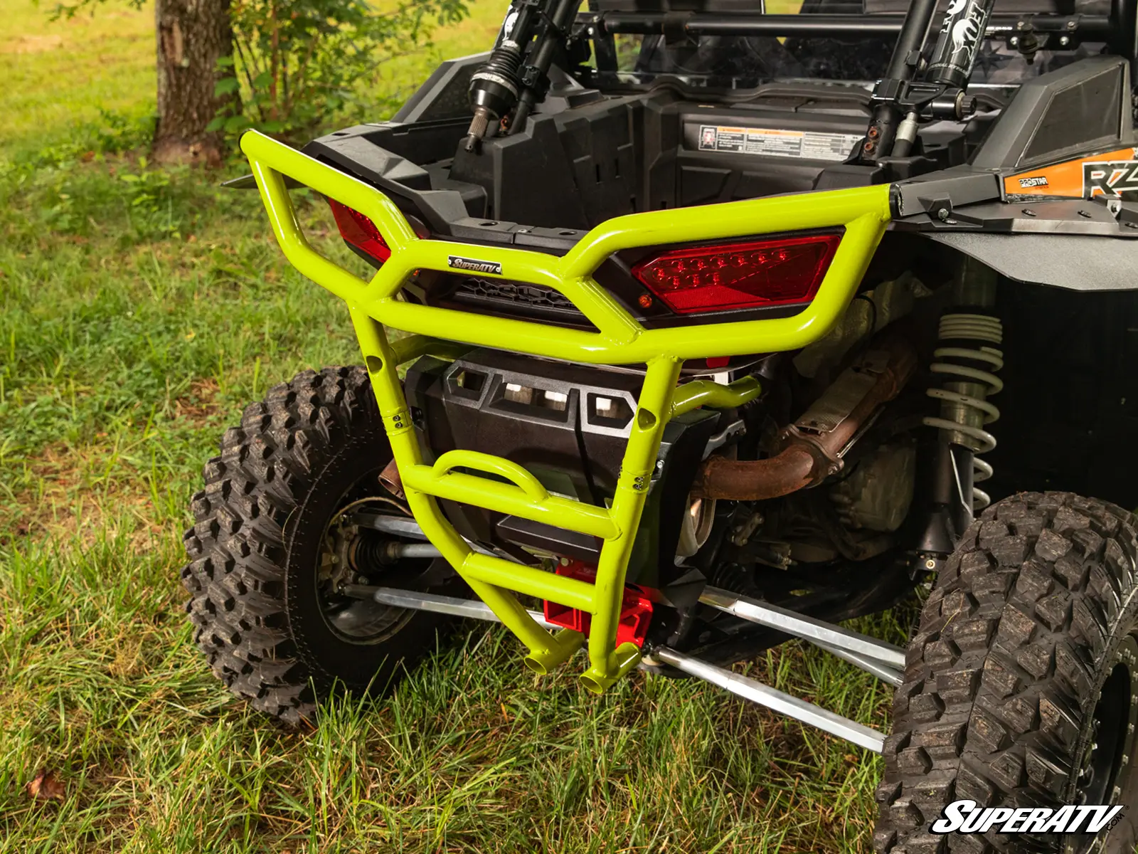 POLARIS RZR XP 1000 REAR BUMPER WITH RECEIVER HITCH | Midwest Custom Power