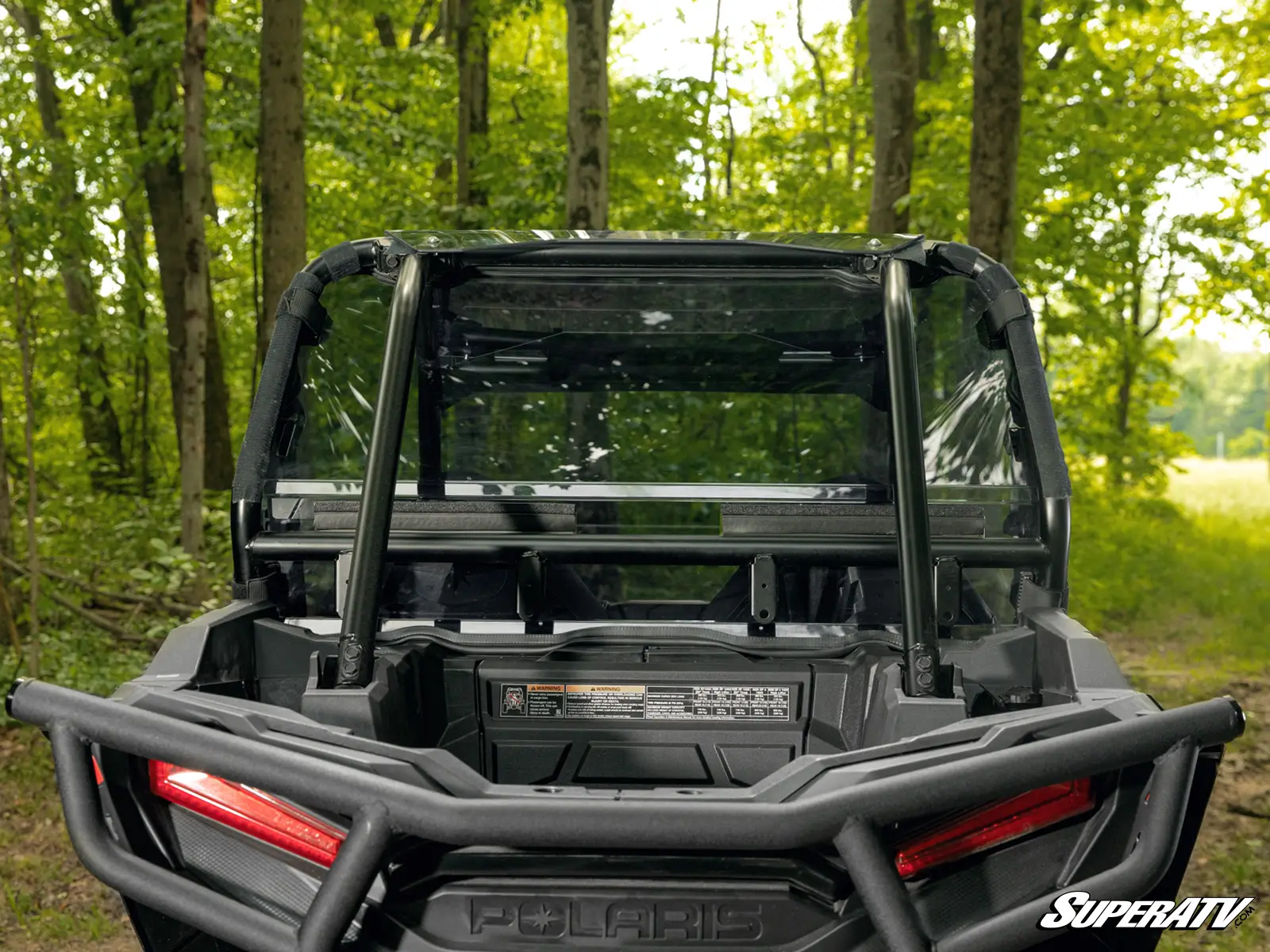 POLARIS RZR XP 1000 REAR WINDSHIELD | Midwest Custom Power