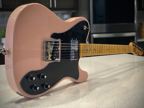 Custombuild '72 Model T - Shell Pink | Custom Build Guitars