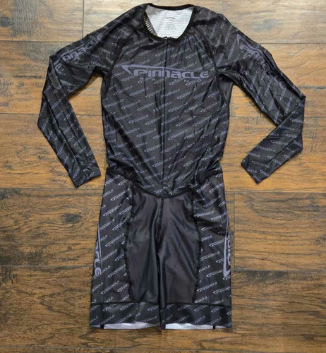 Blacked out long sleeve Pinnacle suit | pinnaclesports