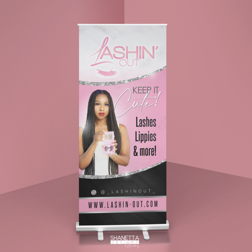 Retractable Banner (Design Only) | Shanetta Designs
